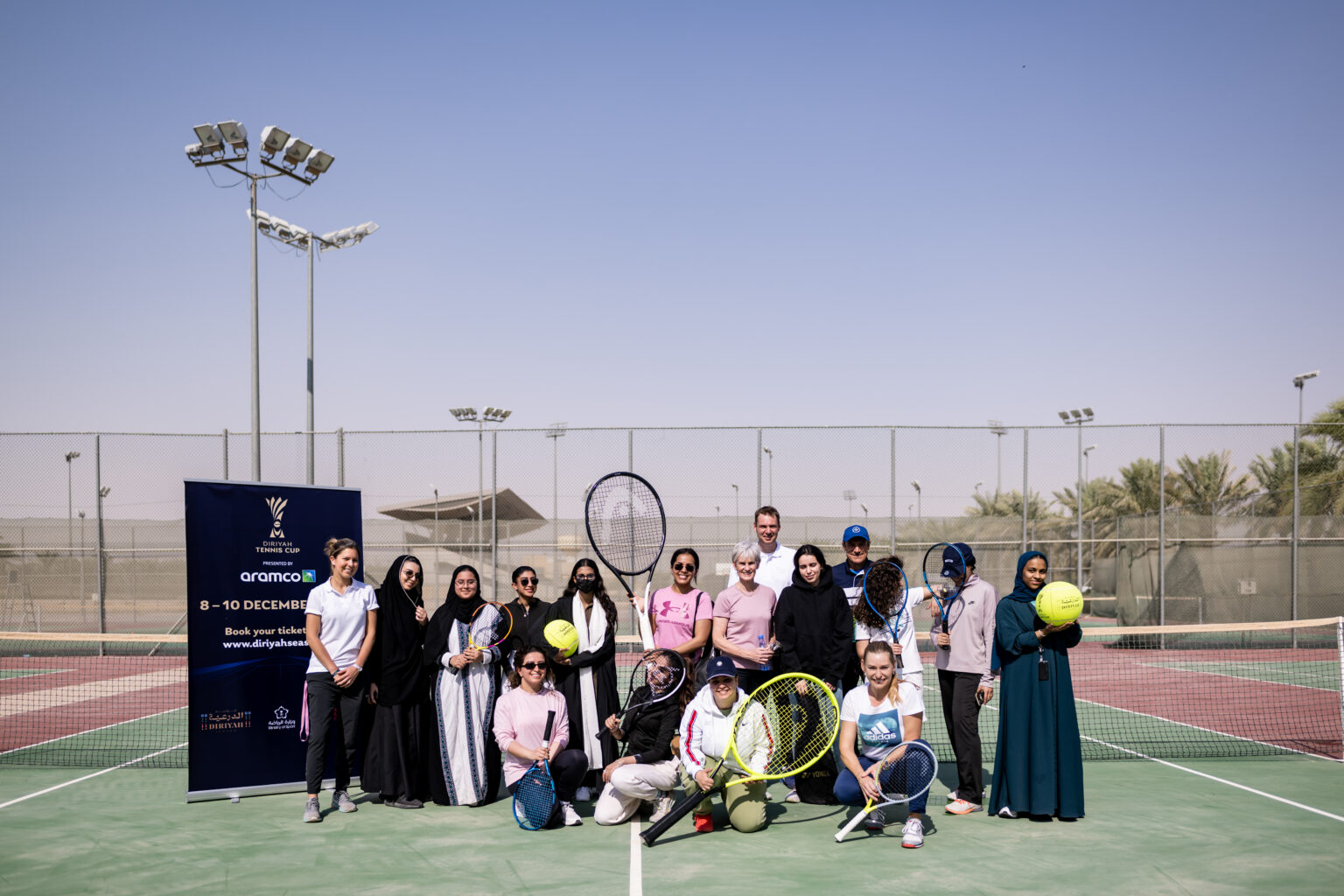 University tennis try-out to inspire Saudi Arabian women - Diriyah ...